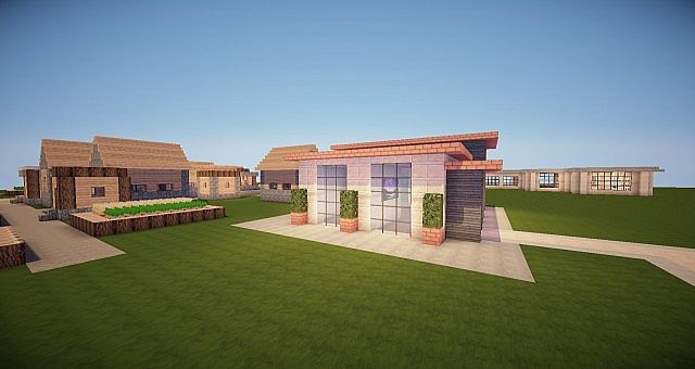 Italian Modern Style House Minecraft Map