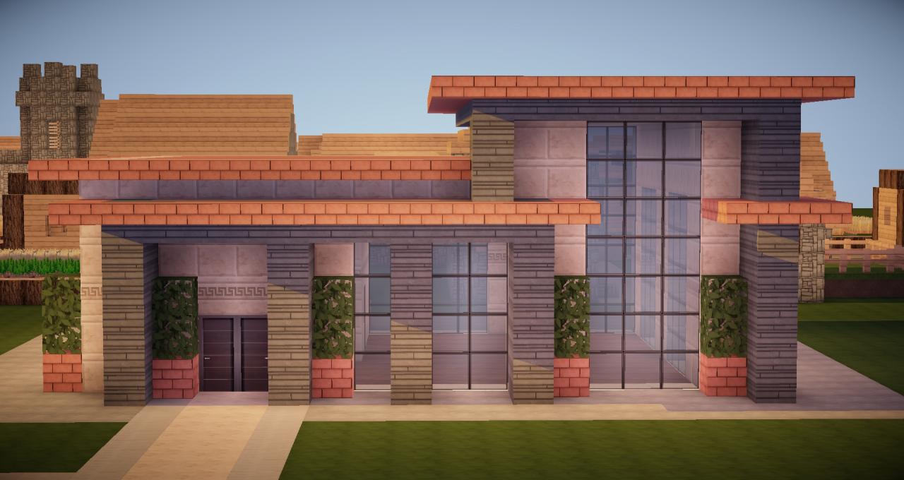 Italian Modern Style House Minecraft Map