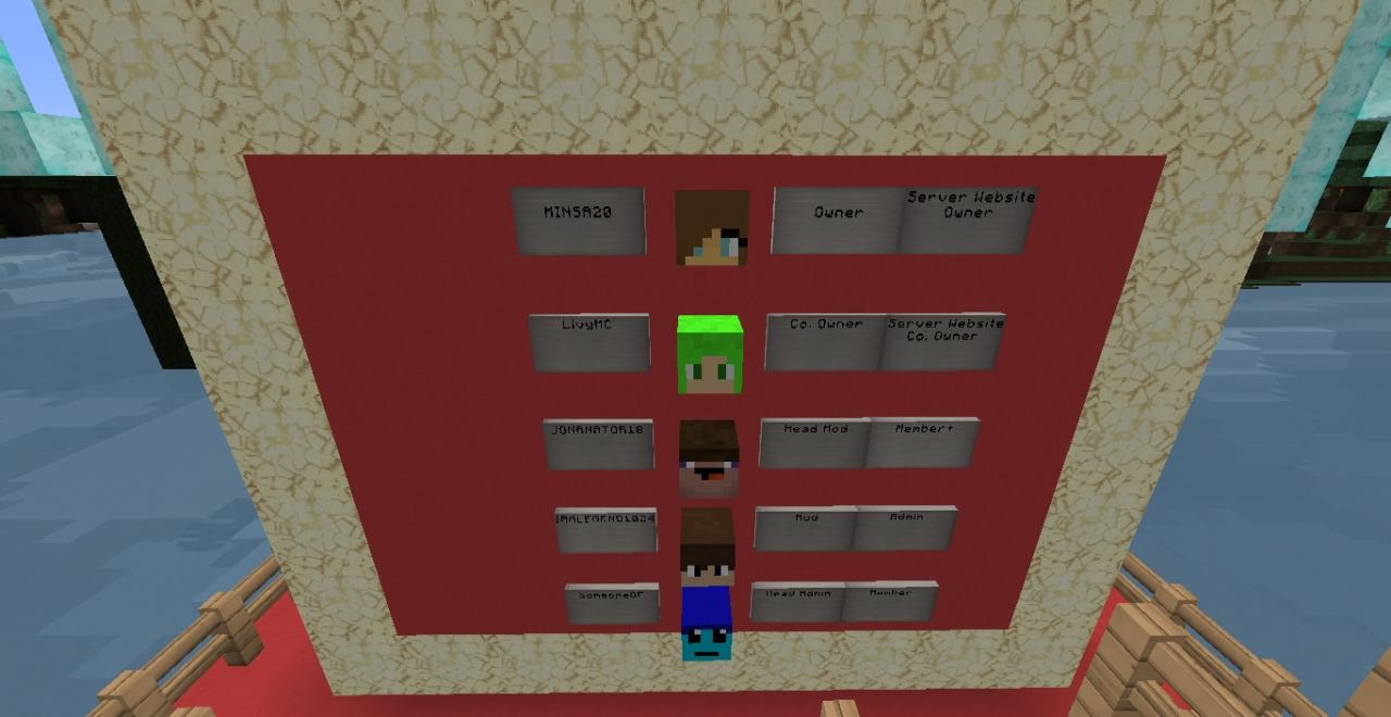 MC | SERVER | SPAWN | BY: MINSA20 | VERSION 1.7.2 | Minecraft Map