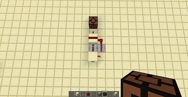 Toggleable-edge Monostable Circuit Minecraft Map