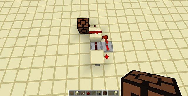 Toggleable-edge Monostable Circuit Minecraft Map