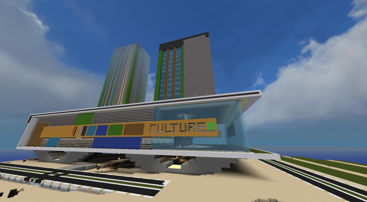 | UNITY | Vertical Modern Farm (normal ver) Minecraft Map