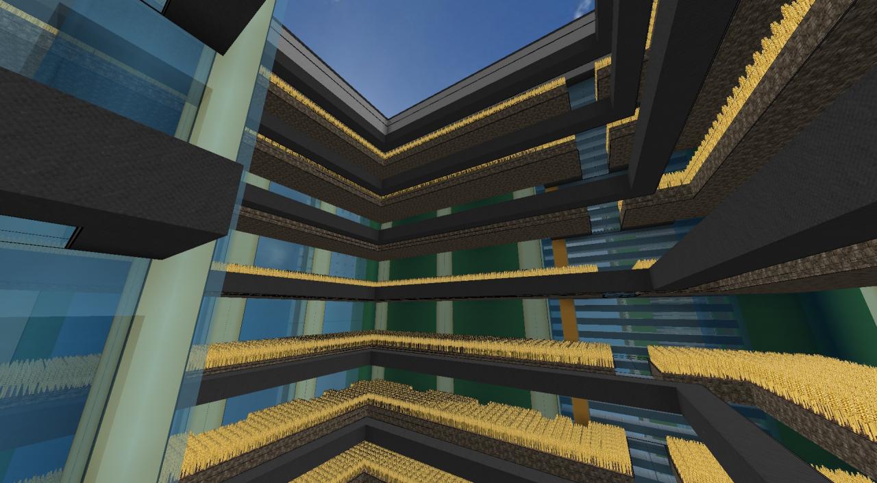 | UNITY | Vertical Modern Farm (normal ver) Minecraft Map