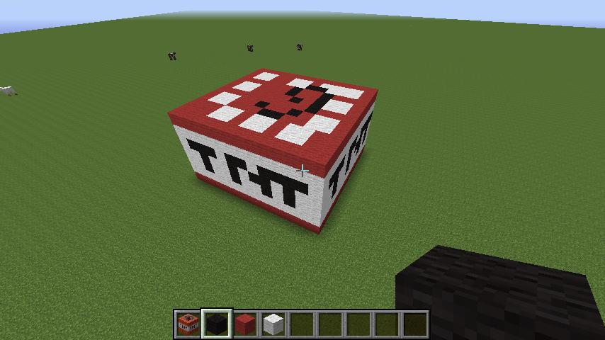 huge tnt block. Minecraft Map