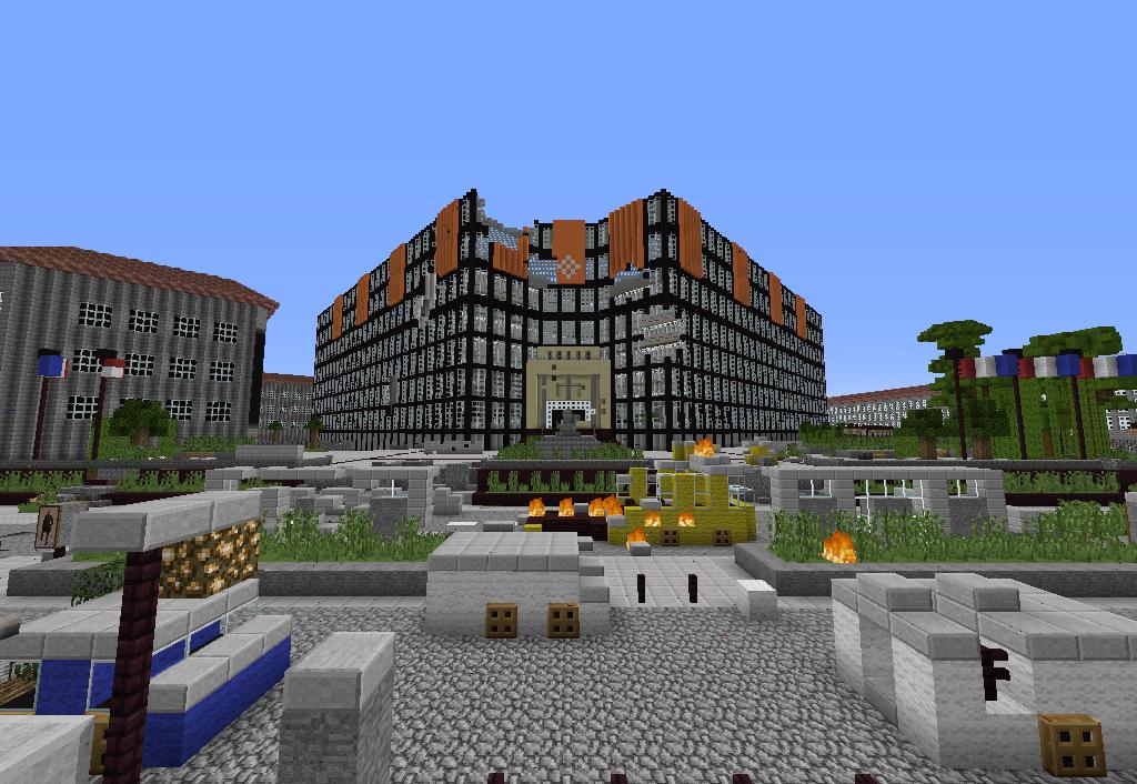 Battlefield 4: Operation Metro 2014 Minecraft Map