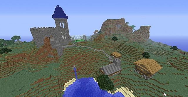 Invasion Mod Fortress 1.6.2 Minecraft Map