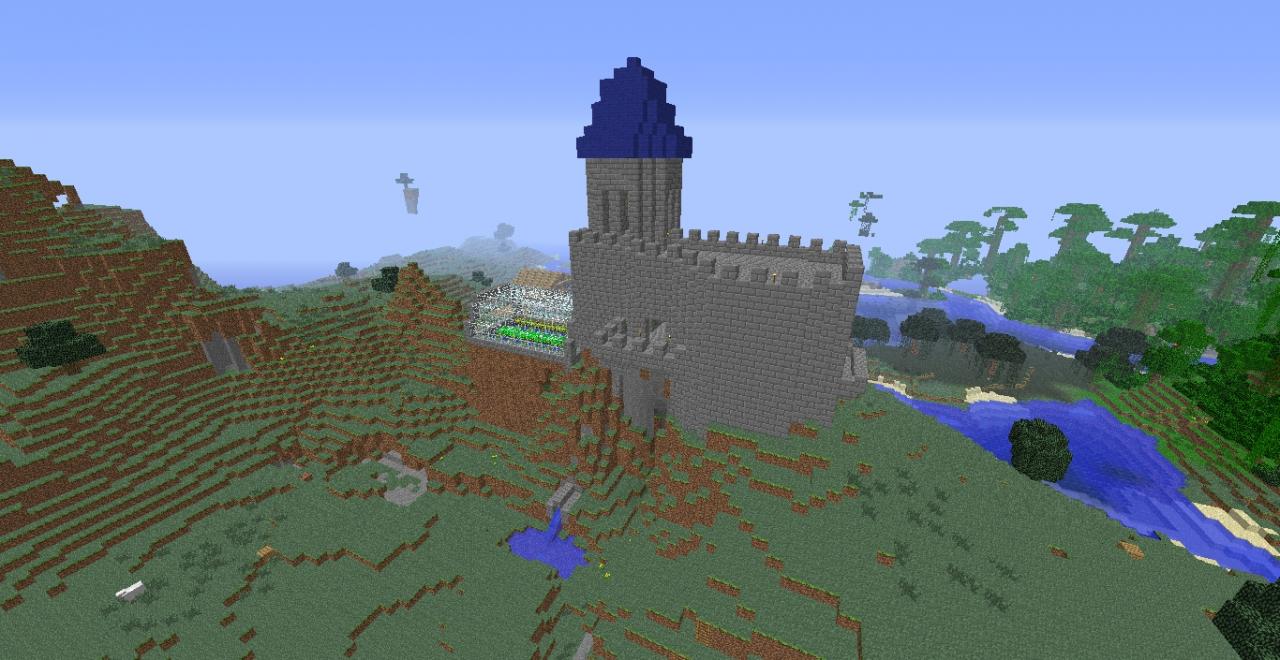 Invasion Mod Fortress 1.6.2 Minecraft Map