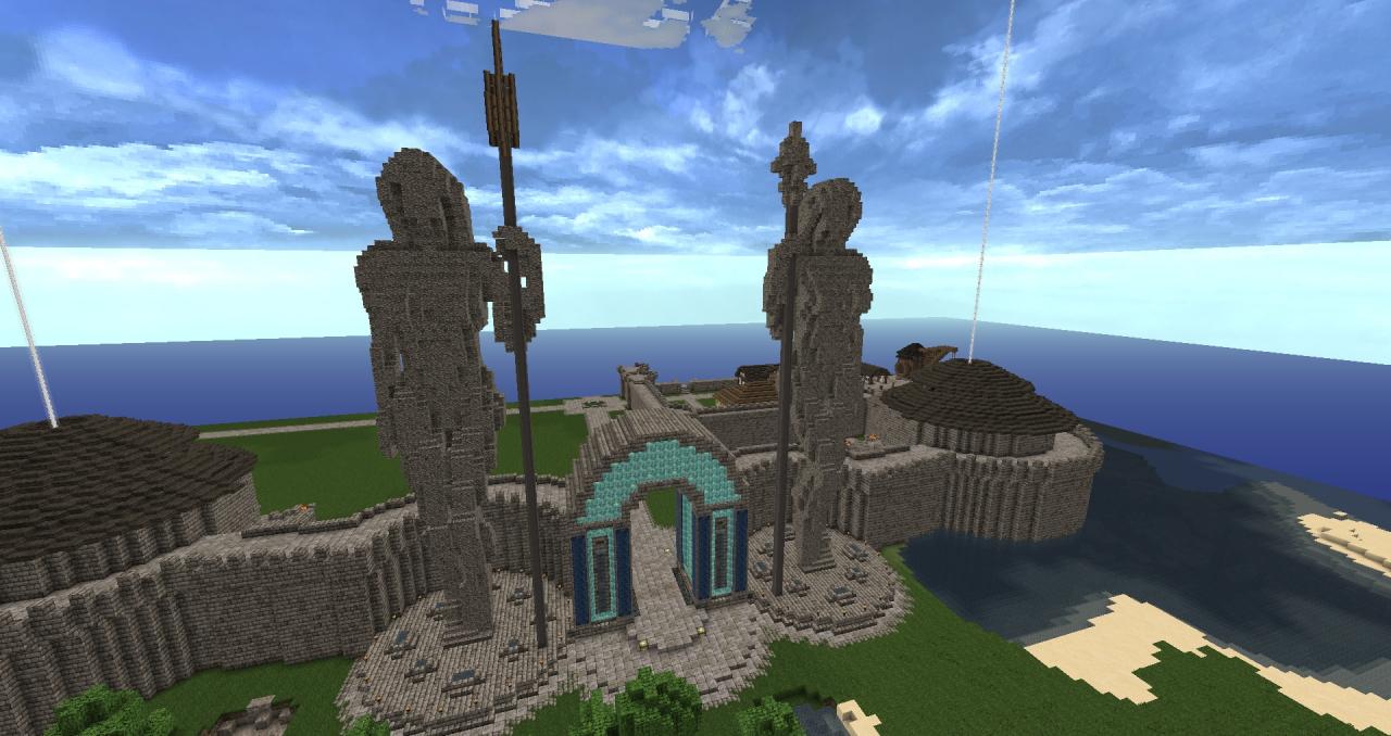 Modified rebuild of the Lighthouse Minecraft Map