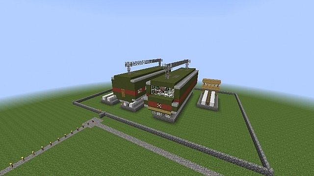 [1.8+] Creative Update#1[Train] Minecraft Map