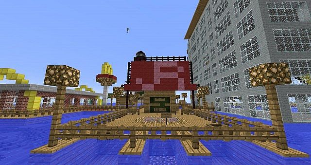 JaRo Water Town (Swedish Edition) v5 Minecraft Map