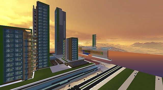 | UNITY | High Density Minecraft Map