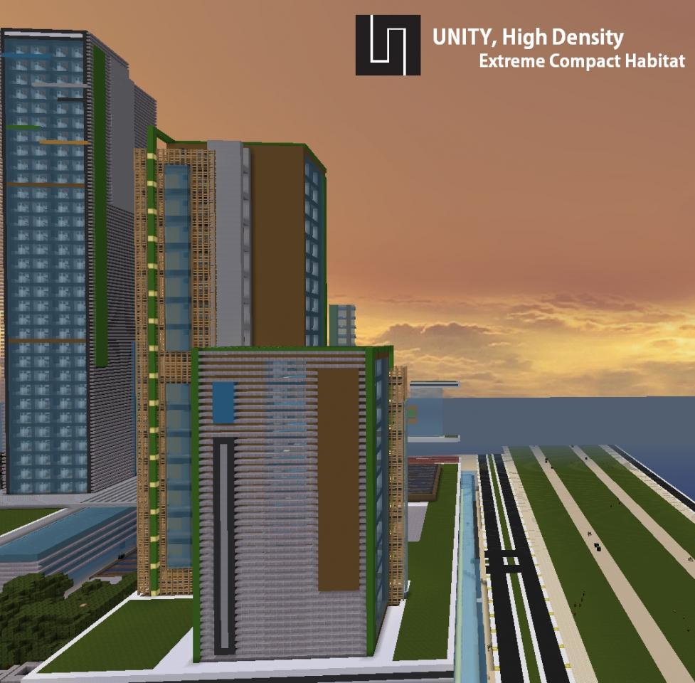| UNITY | High Density Minecraft Map