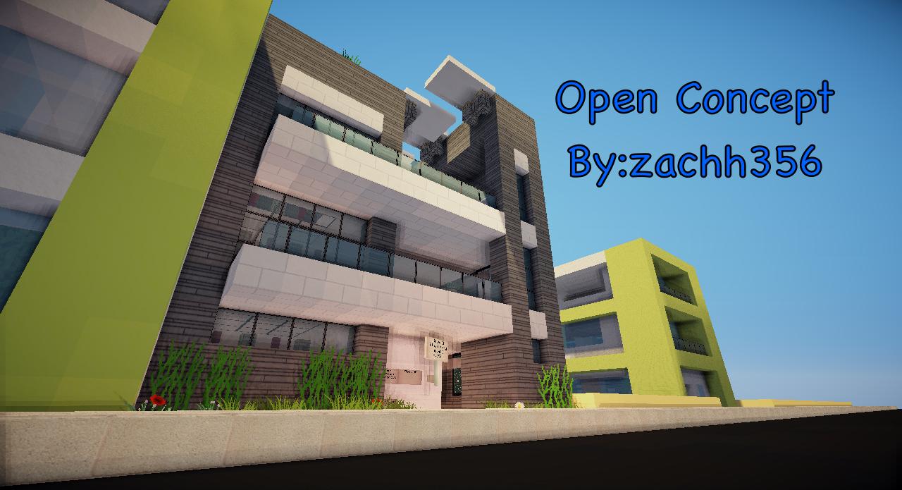 -Open Concept-Modern TCS Build- Minecraft Map