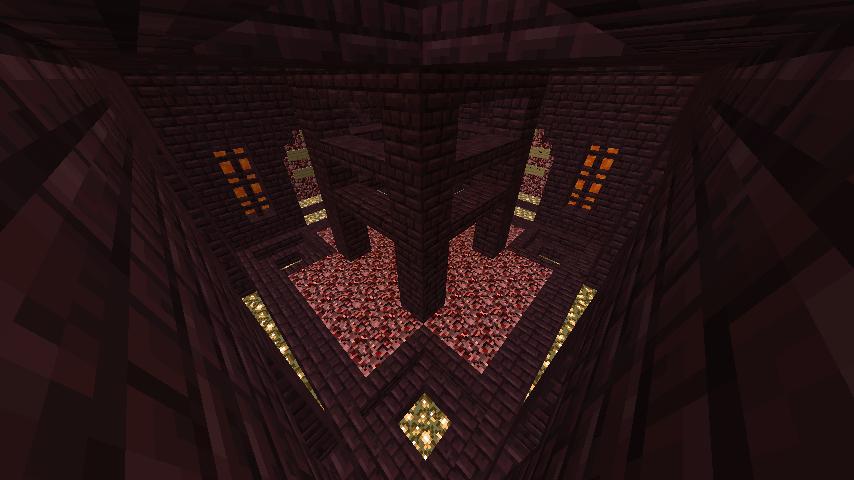 Nether Minigame spawn Minecraft Map