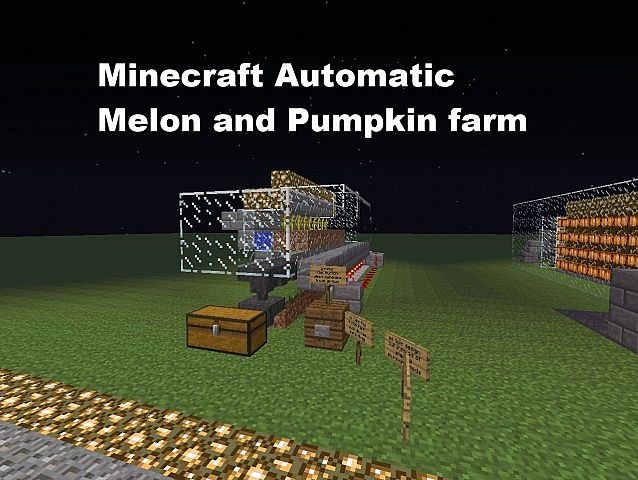 Minecraft Automatic and Semi farms (4) Minecraft Map