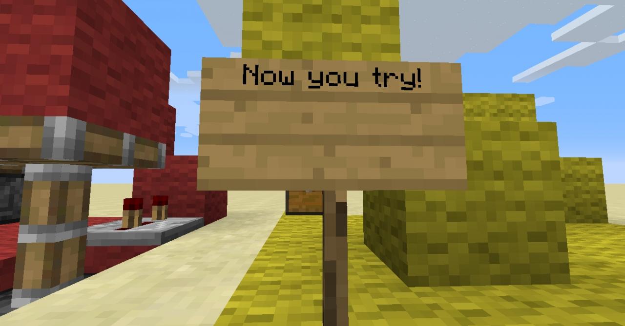 Redstone school Minecraft Map