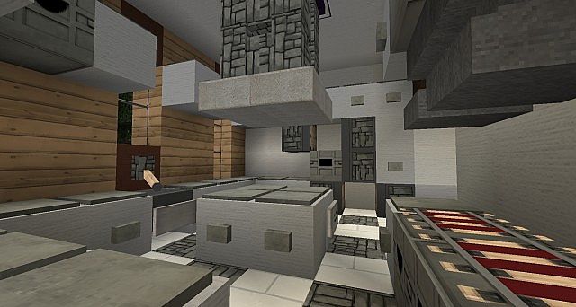 American Foursquare Home Minecraft Map