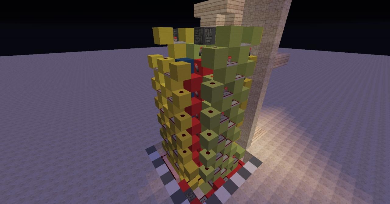 Working Elevator (Works on Xbox and 1.7+) Minecraft Map