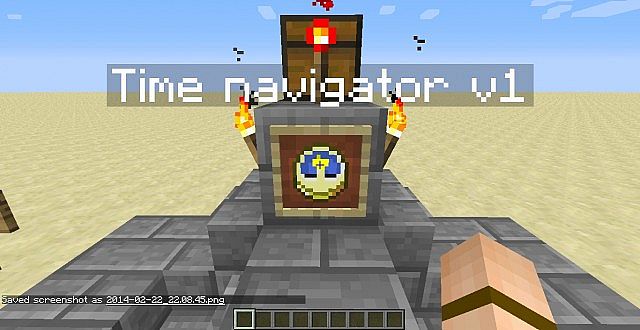 Working minecraft time machine v1 (14w08) Minecraft Map