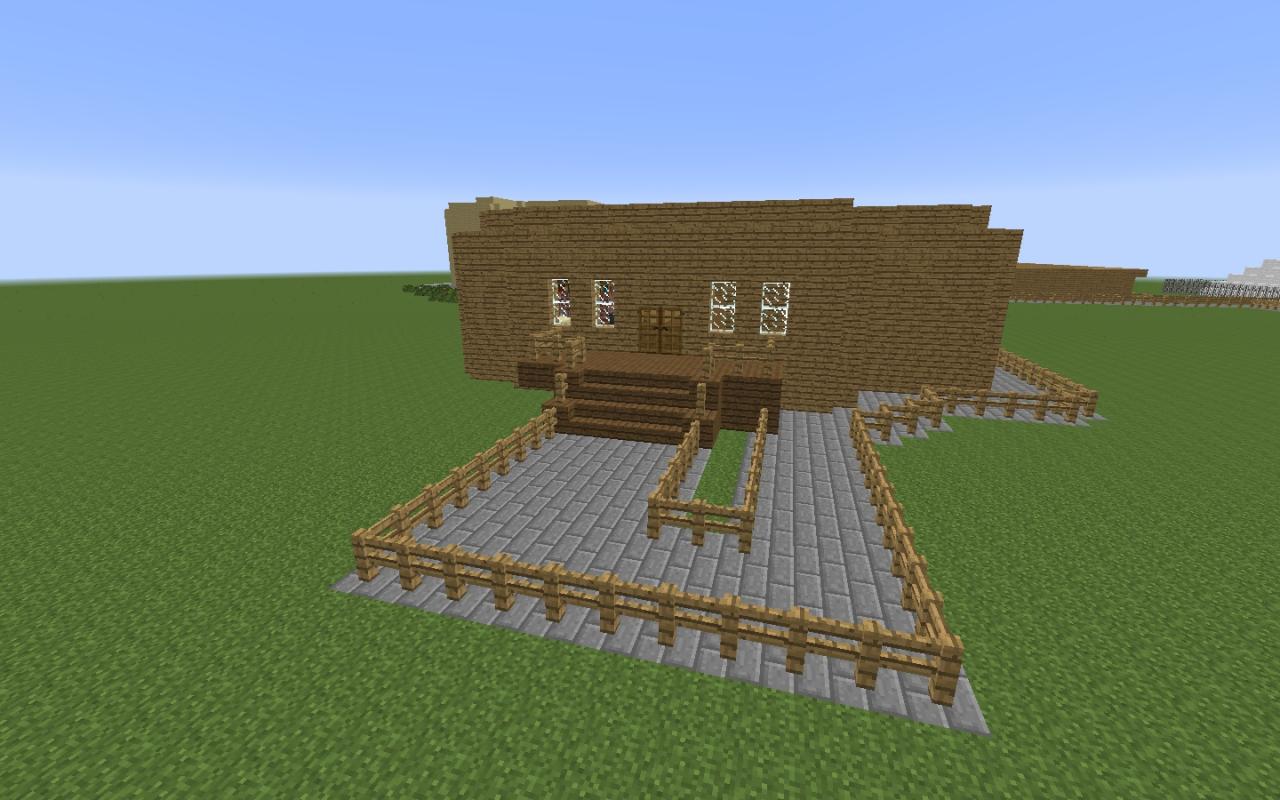 School Campus Project With Many Buildings Minecraft Map