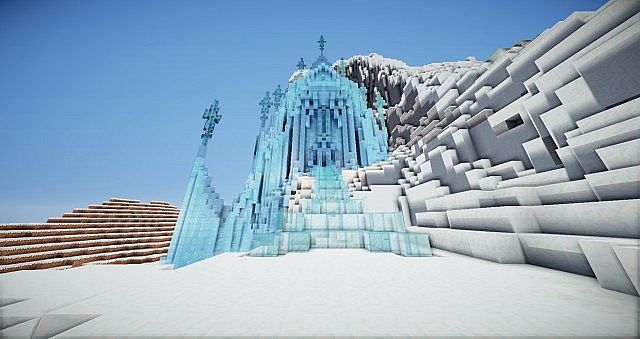FROZEN - Minecraft Castle Minecraft Map