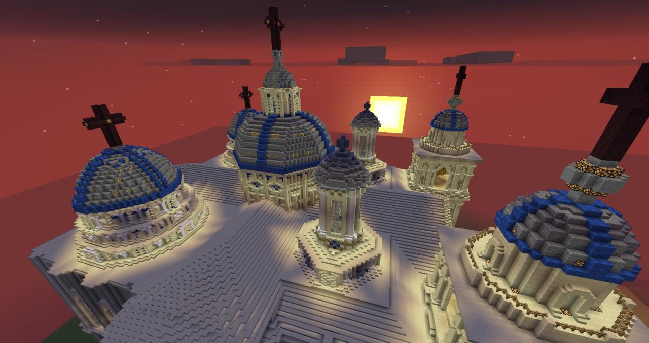 Sand Cathedral Minecraft Map
