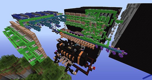 [1.8] Tree Defense - Redstone powered minigame Minecraft Map