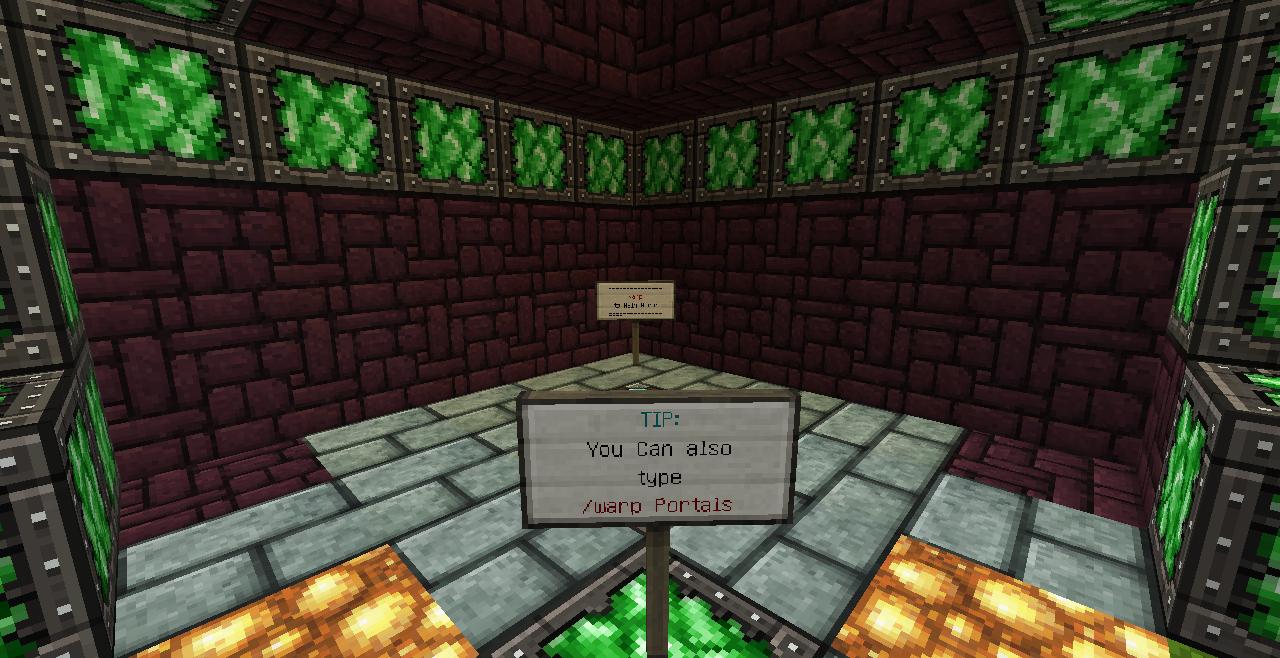 Epic Server Spawn Minecraft Map