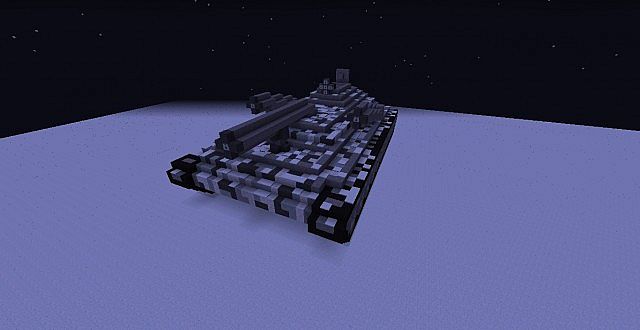Futuristic Snow Tank Minecraft Map