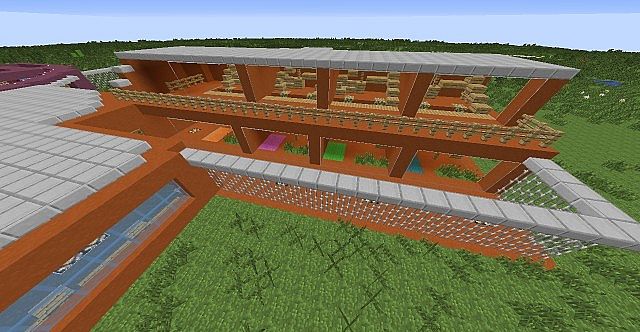 Animal shelter with cats, dogs and other animals Minecraft Map