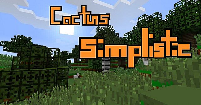 Official Cactus Simplistic Minecraft Texture Pack