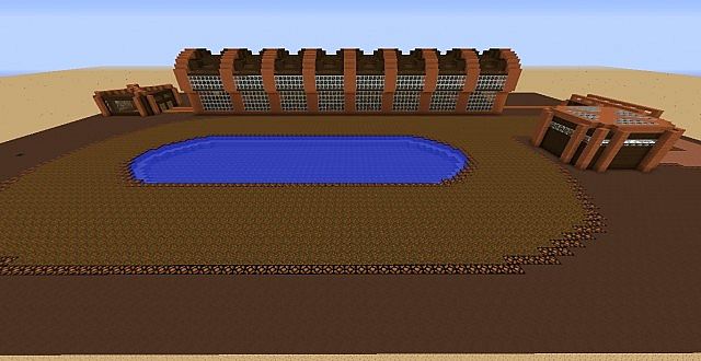 Horse Racing Track Minecraft Map