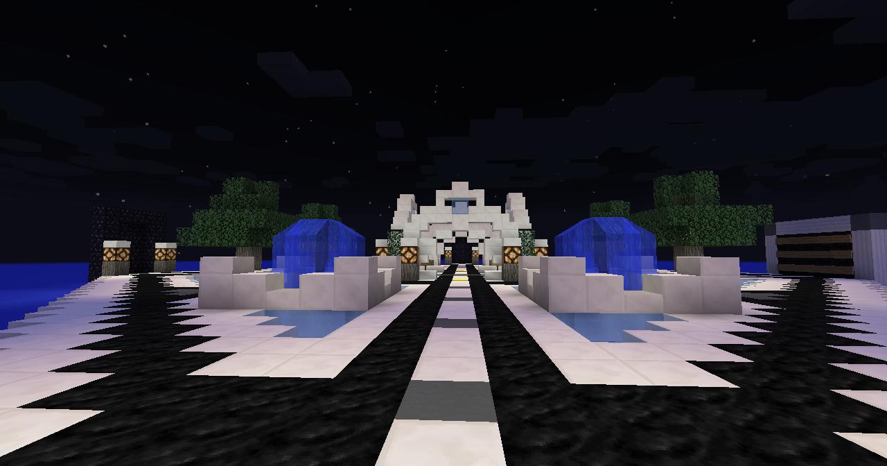 Spawn that I built. Minecraft Map