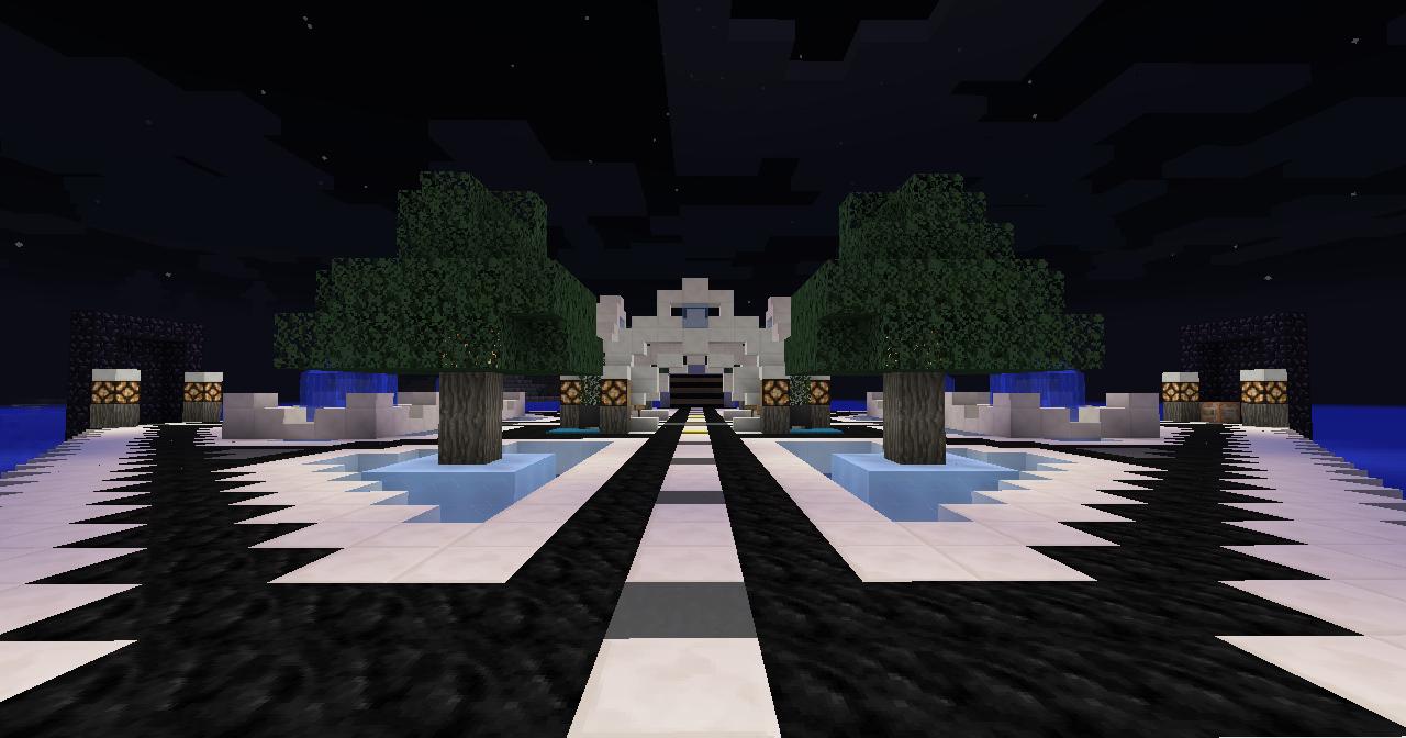 Spawn that I built. Minecraft Map