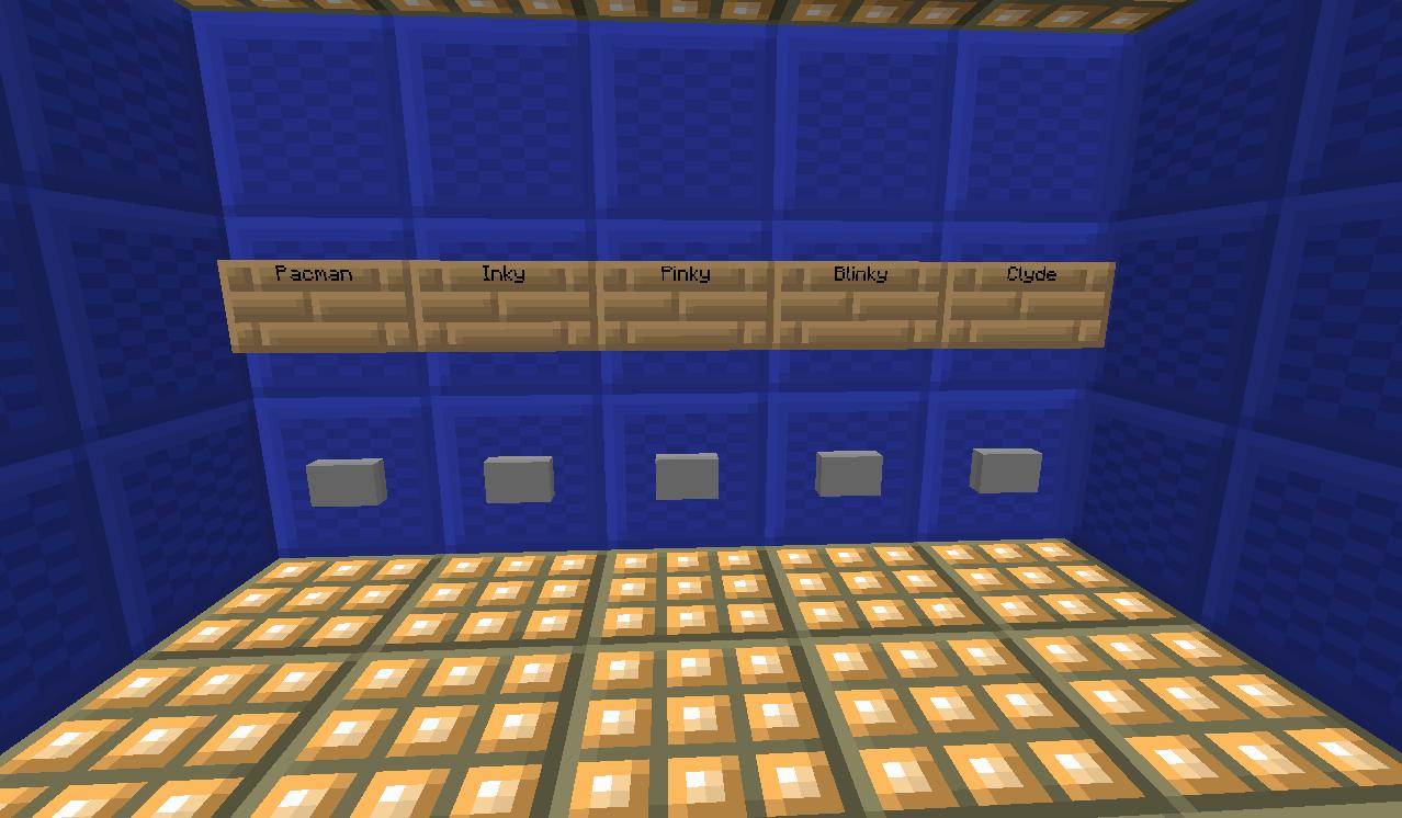 PacMan Minecraft Map