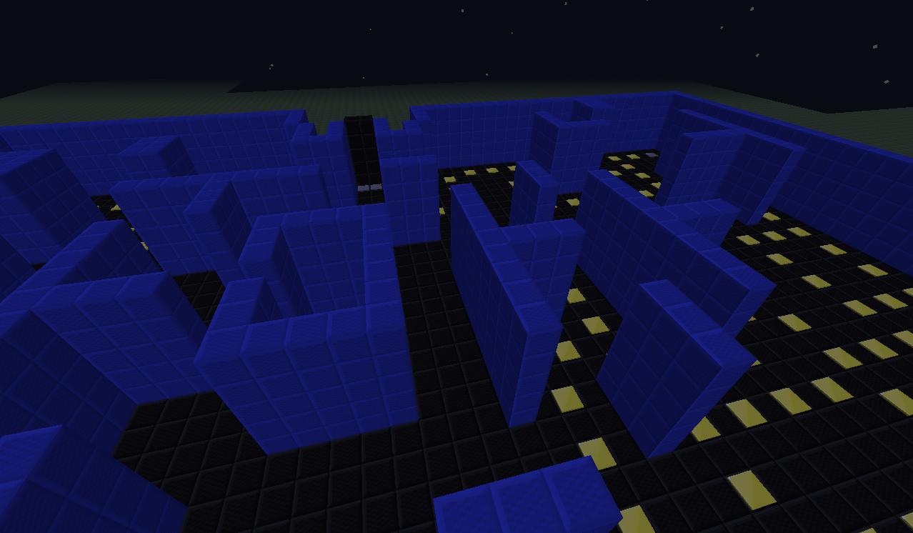 PacMan Minecraft Map