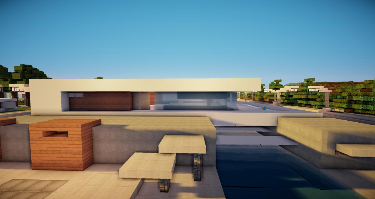 "Simple" A modern House |Cubed Community| Minecraft Map