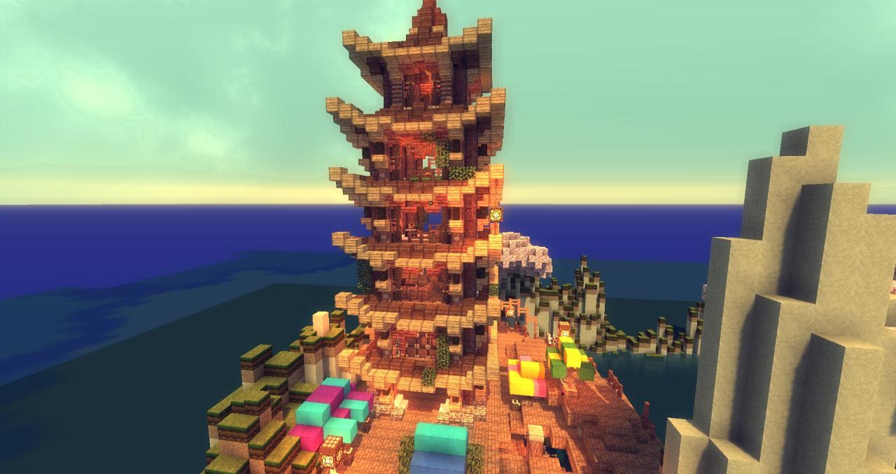 Xíwáng - Chinese Build | Creative Node | Minecraft Map