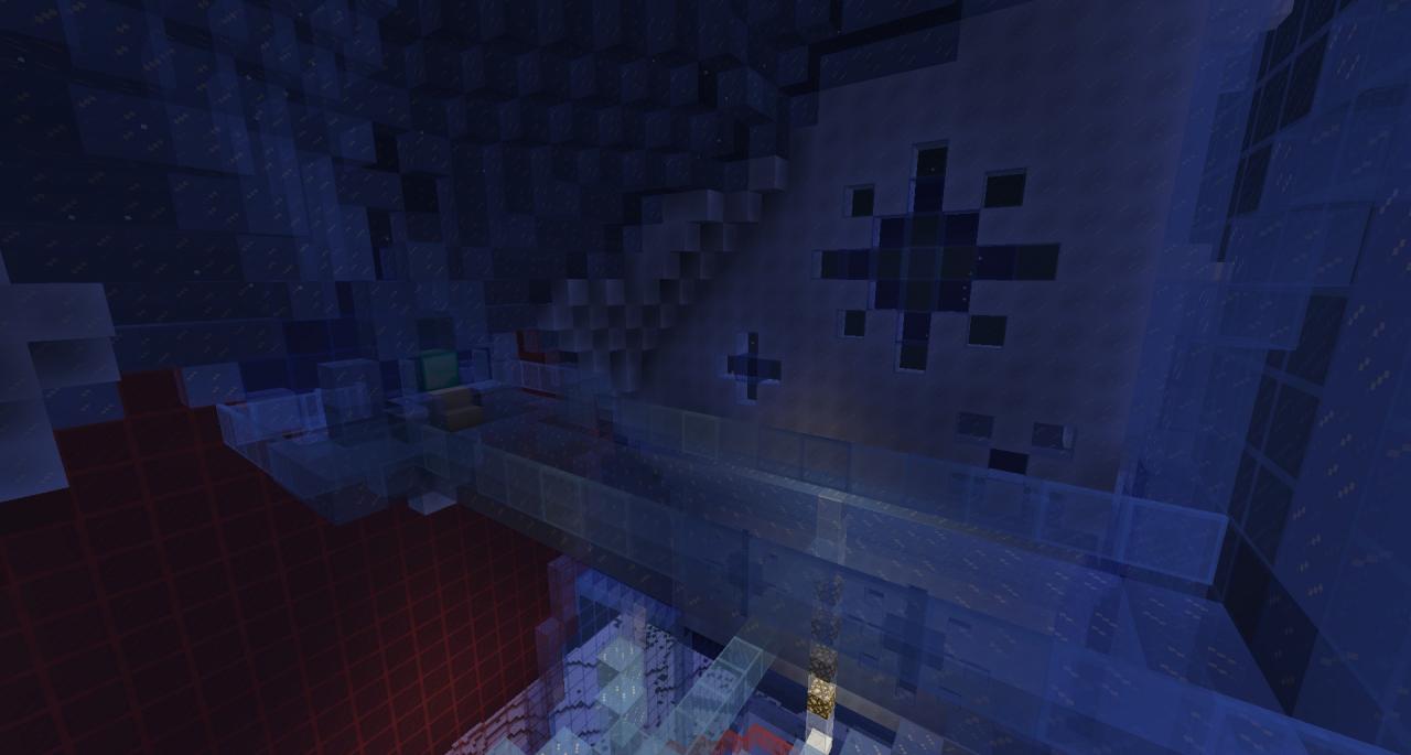 Rendition of Elsa's Ice Castle (Frozen) Minecraft Map