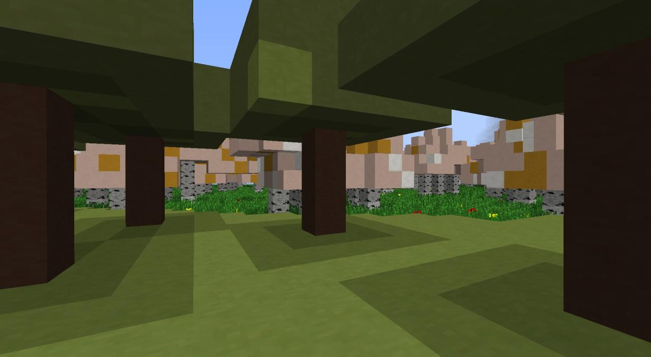 Cube Forest Minecraft Map