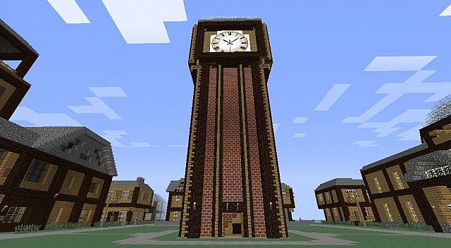 Big Clock Minecraft Map