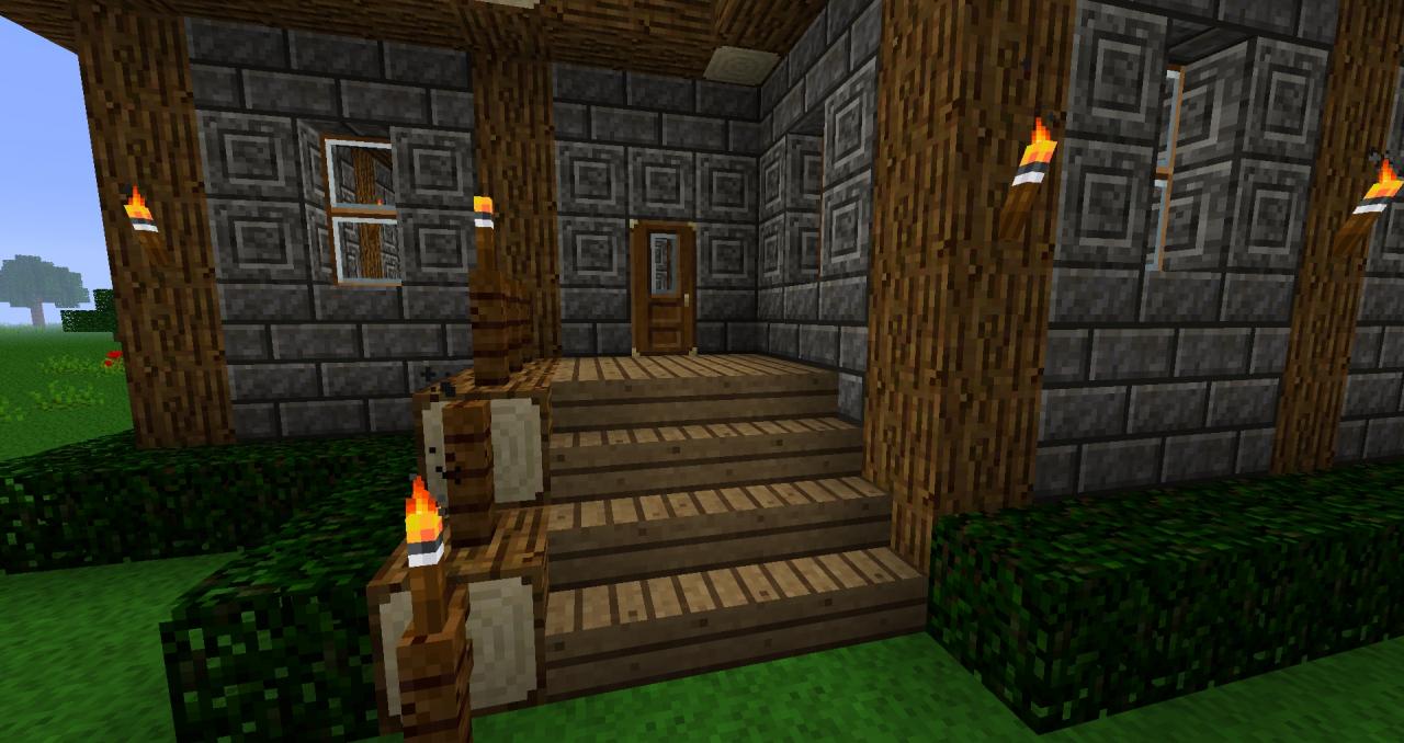 Two Story Large House Minecraft Map