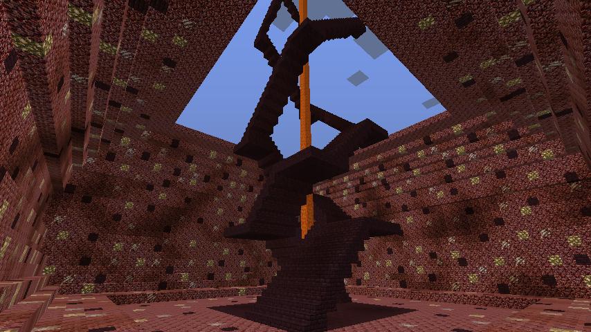 Nether Tower Minecraft Map