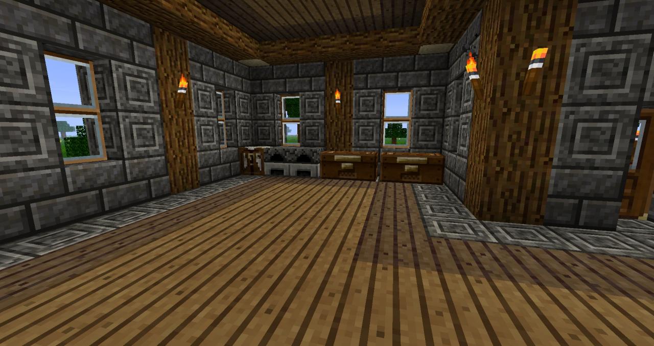 Two Story Large House Minecraft Map