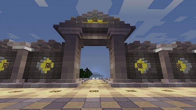 Wall Of God Minecraft Map