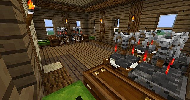 Two Story Large House Minecraft Map