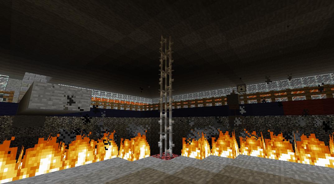 Fire Arena Minecraft Map