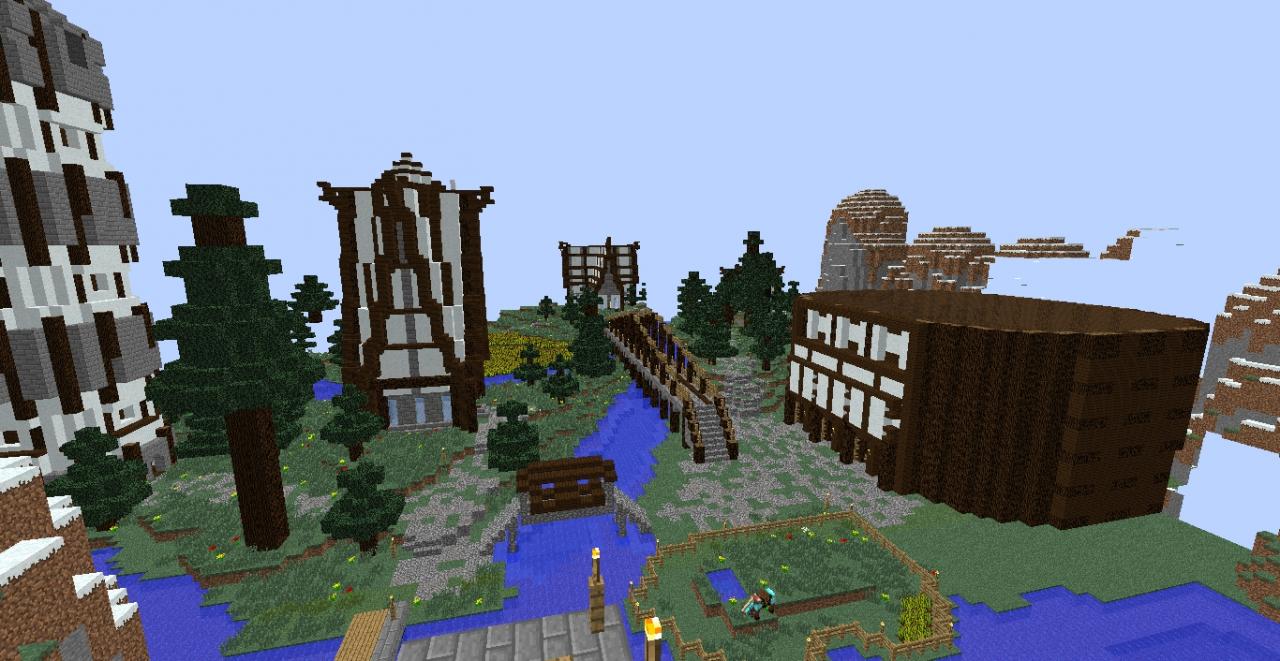 Aurora Woods Minecraft Map