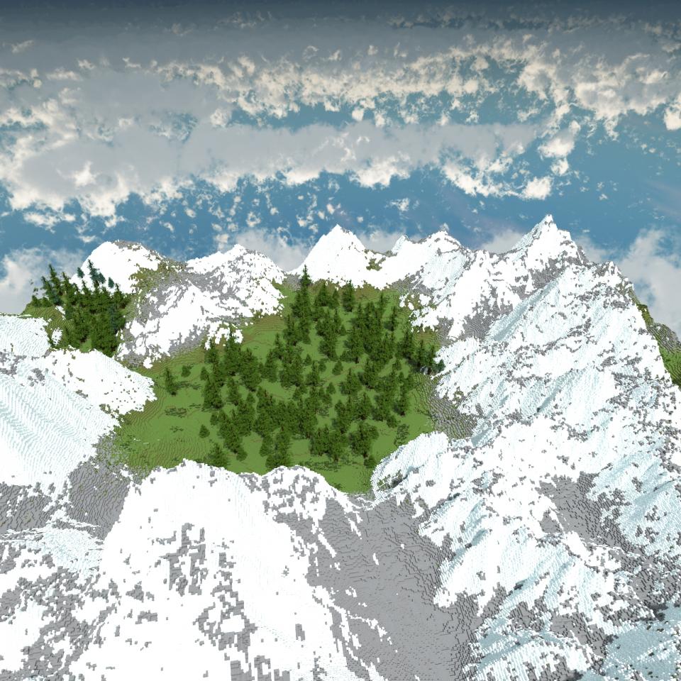 -Odin- Fantasy Terrain [OMG 70 SUBS] Minecraft Map