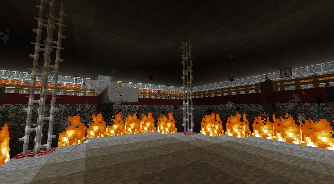 Fire Arena Minecraft Map
